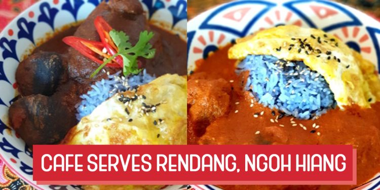 Marie's Lapis Cafe at Bedok serves Beef & Chicken Rendang, Ngoh Hiang ...