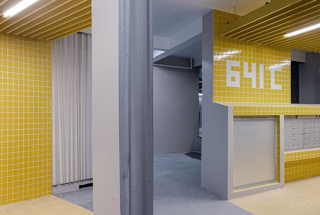 Tampines Scary Red HDB BTO is not as bad now that some walls and lobby ...