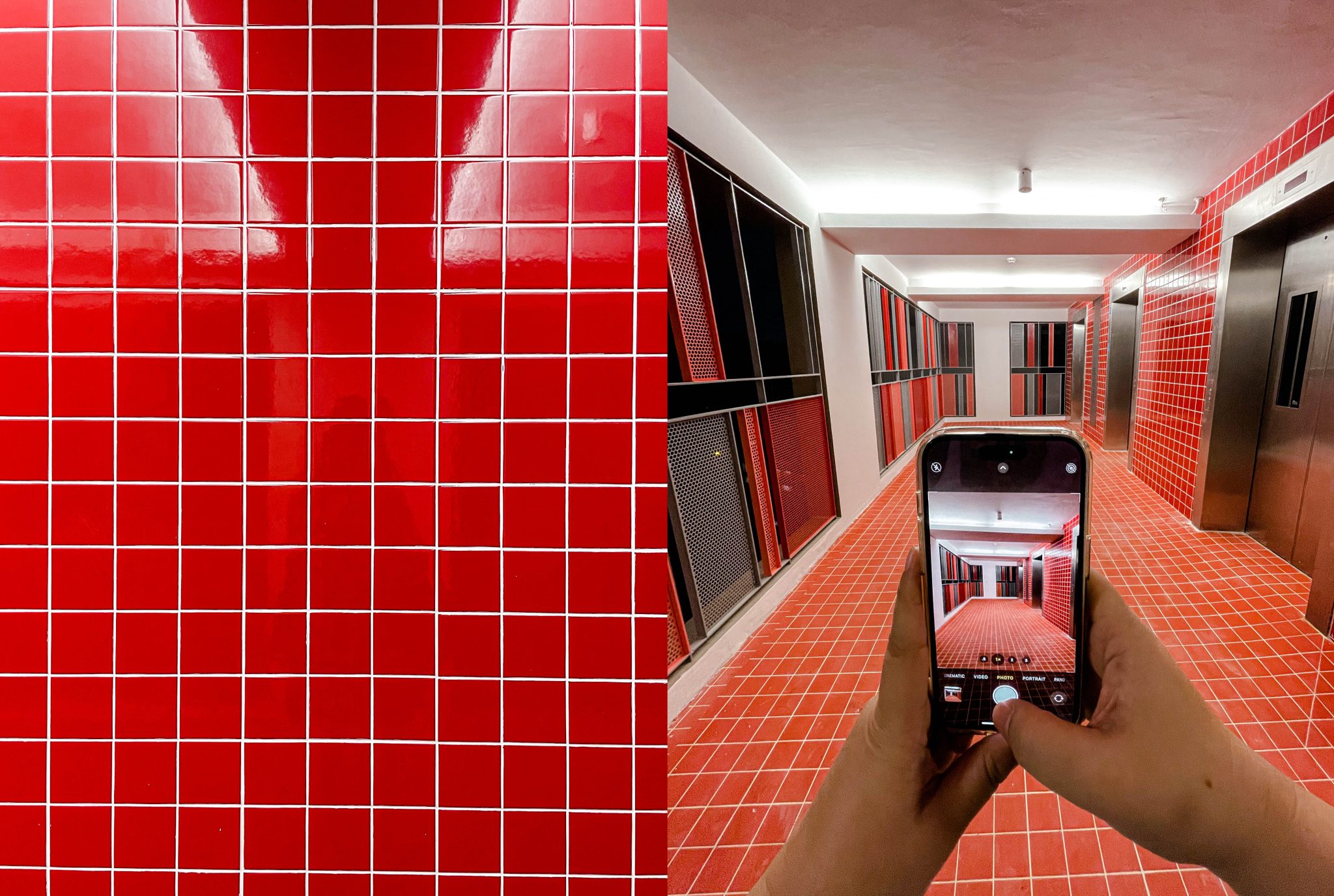 Tampines Scary Red HDB BTO is not as bad now that some walls and lobby ...