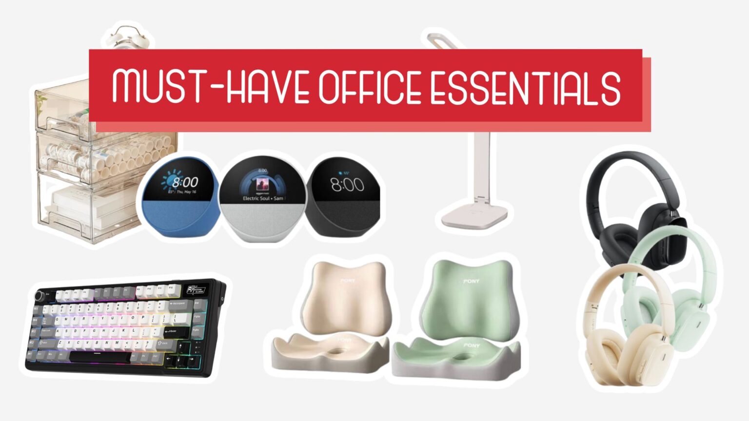 Essentials Every Desk-Bound Office Worker Needs (5) - Lobangsiah.Sg